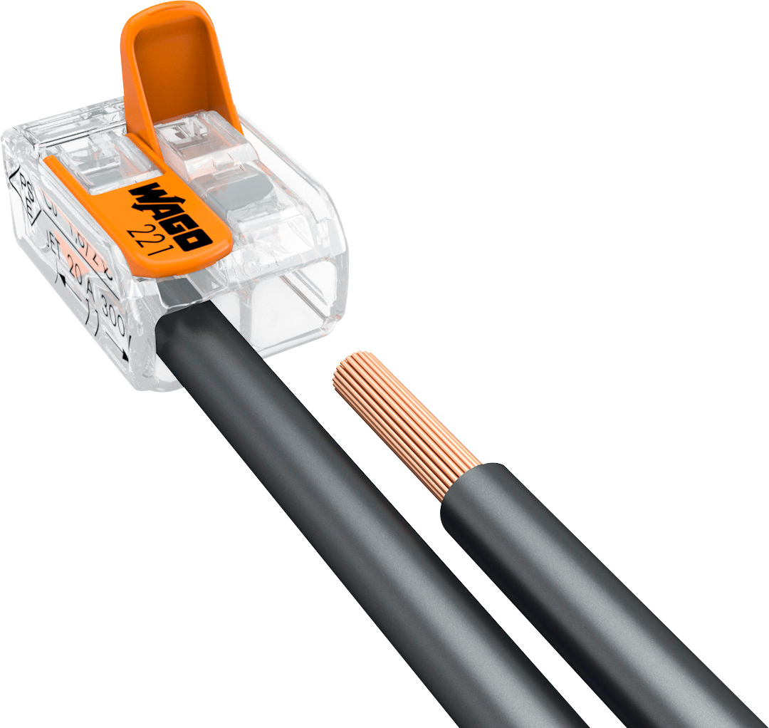 Wago connecting clamps - Berger Camping