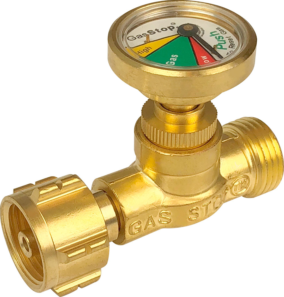 GasStop emergency shut-off valve for propane gas cylinders Version ...