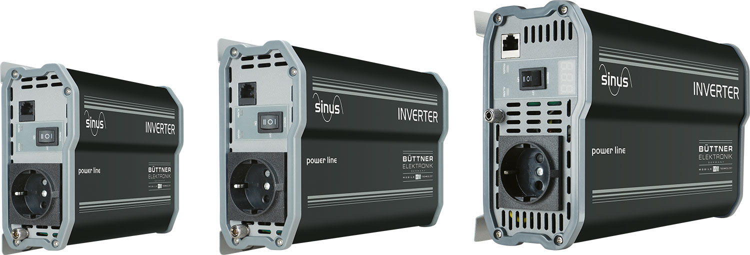 Büttner sine wave inverter PowerLine - Berger Camping