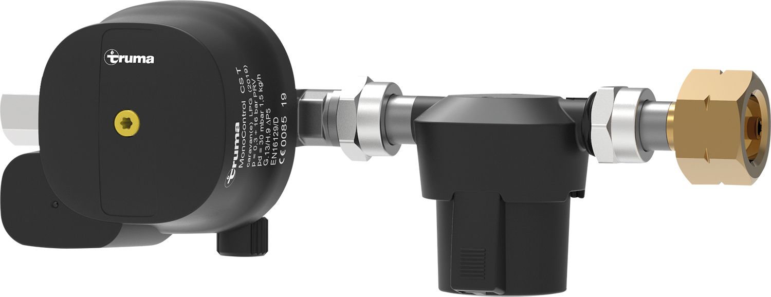 Truma MonoControl CS T-gastankregelaar met gasfilter - Berger Camping