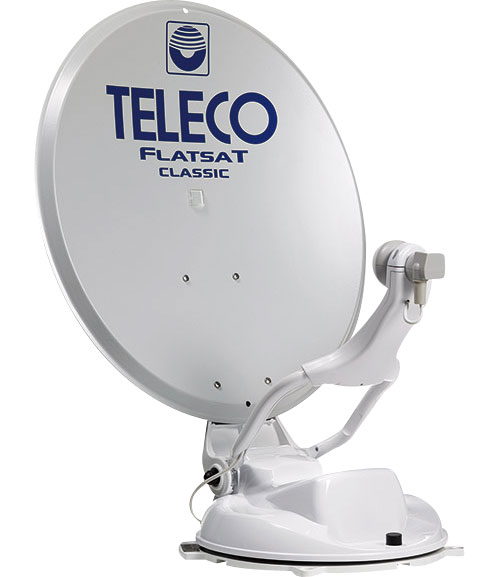 Teleco FlatSat Classic BT Fully Automatic Satellite System with Control ...