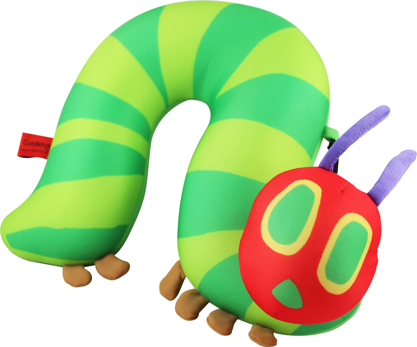 Almohada de viaje para niños Cuddlebug Caterpillar - Berger Camping - Accesorios de camping