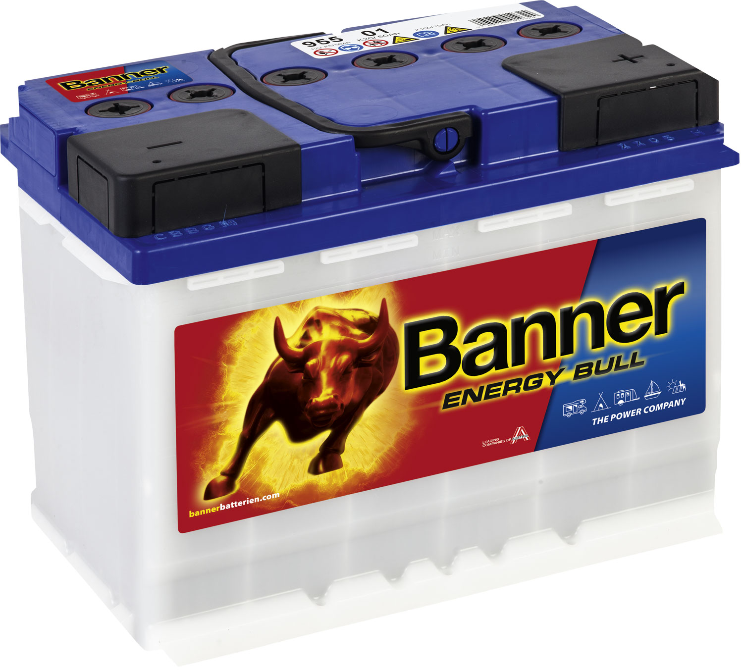 Banner Energy bull langdurig ontladen accu 12 V - Berger Camping