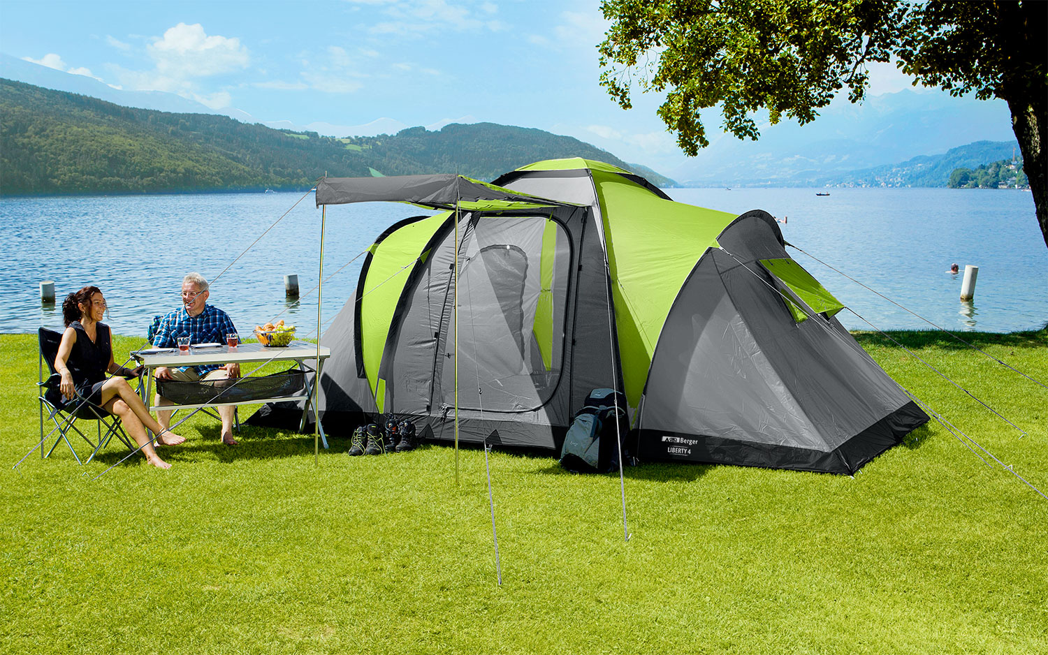 Berger Liberty 4 family tent - Berger Camping
