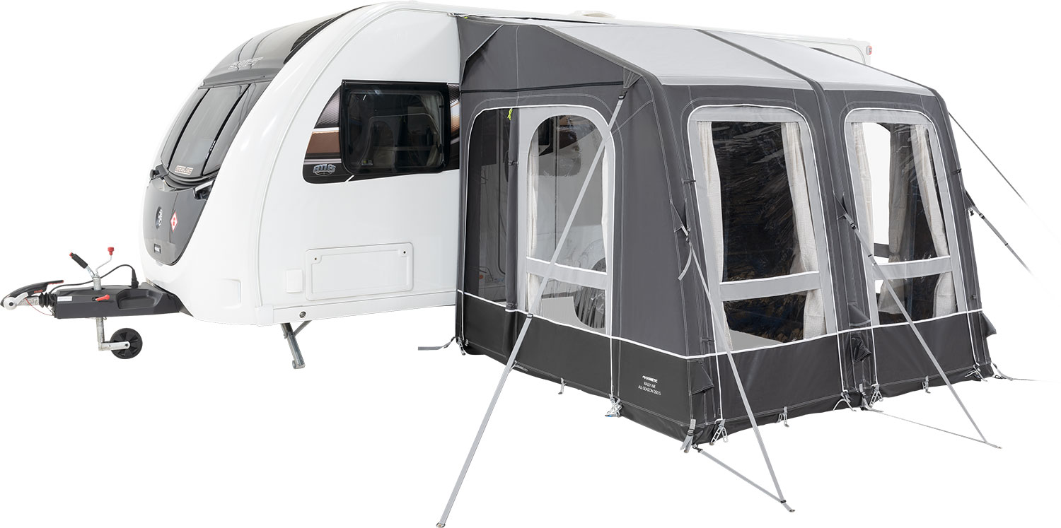 Dometic Rally Air All Season 260 inflatable caravan / motorhome awning ...
