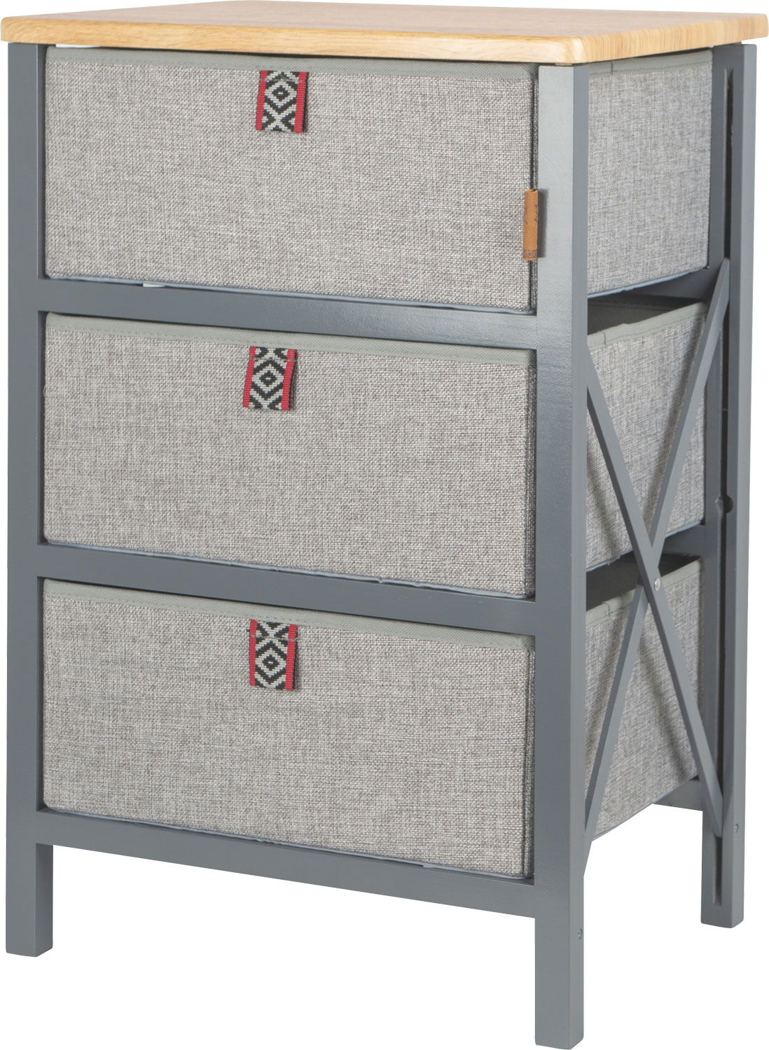 Bo-Camp Storage Unit Urban Outdoor Hamlets with 3 drawers - Berger Camping