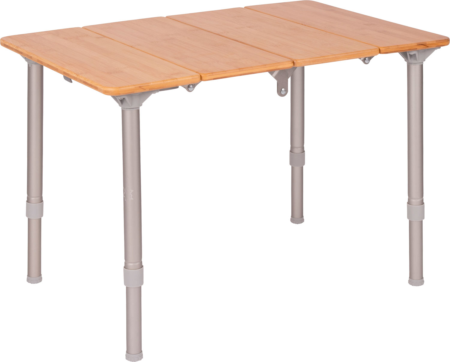 Bo-Camp Urban Outdoor Southwark roltafel bamboe en aluminium 60 x 40 cm ...