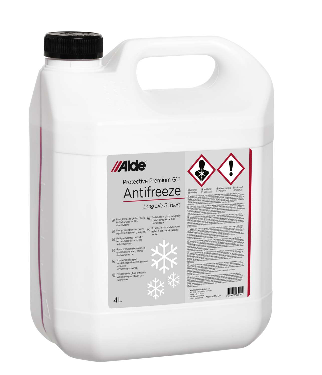 Alde Premium Liquide glycol G13 Antigel - Berger Camping