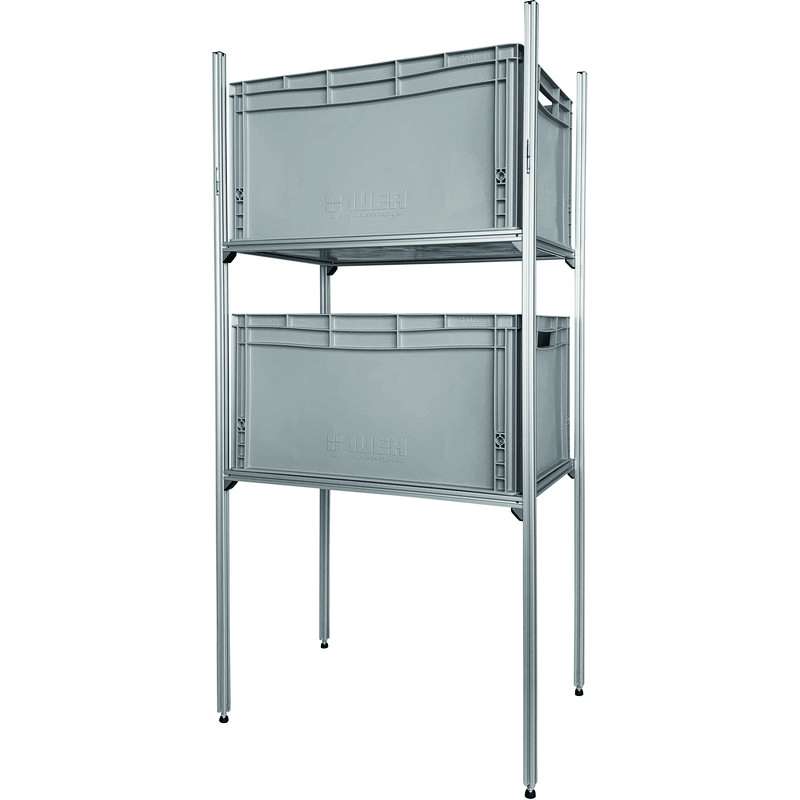 Blaupunkt 64 SYS-Rack Aluminium Opbergsysteem dwars voor Garage 85 x 31 ...