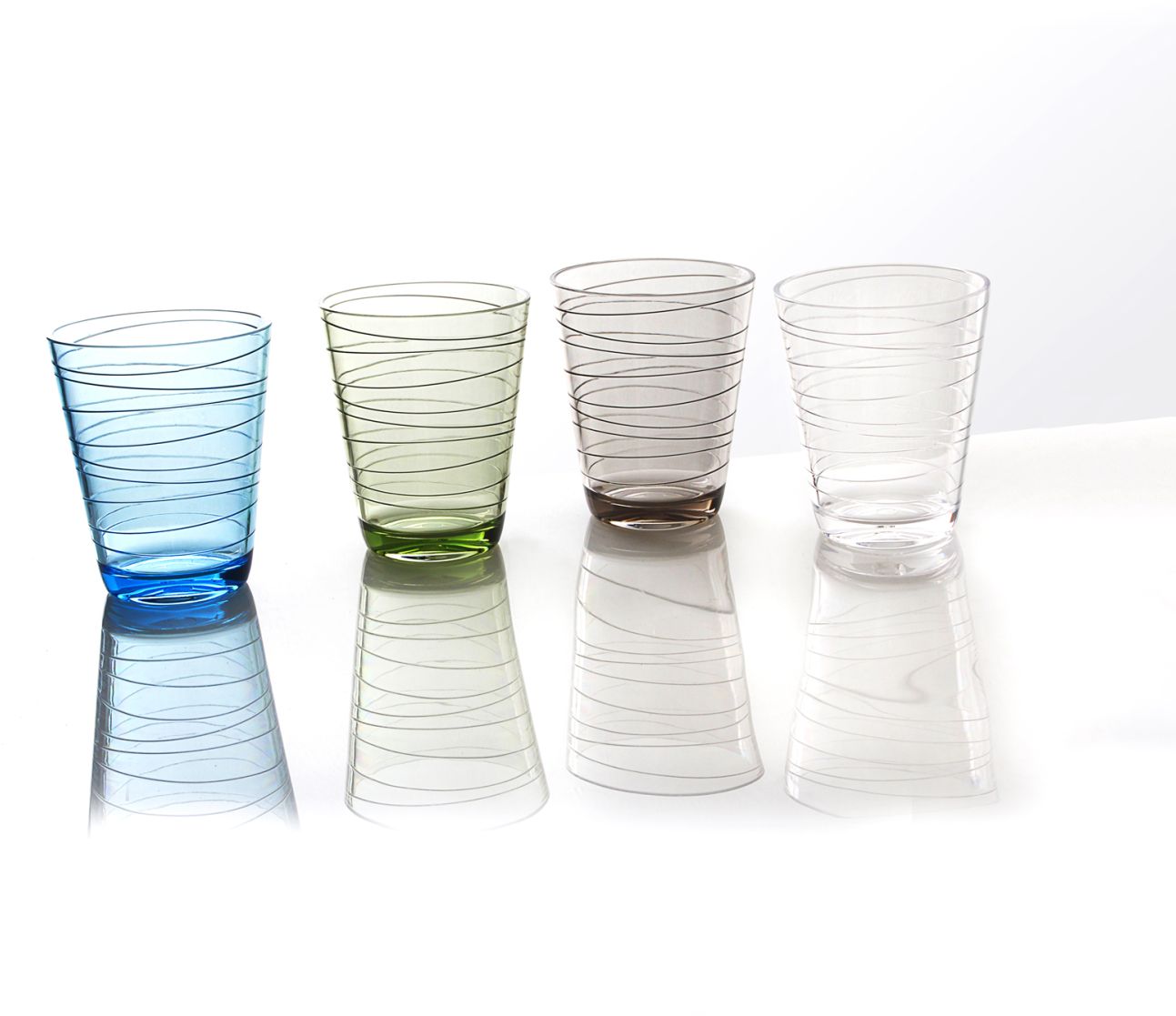 Brunner Onda drinking glass set 4-piece - Berger Camping