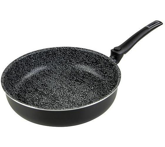 Bo-Camp Turn frying pan with folding handle 28 cm black - Berger Camping