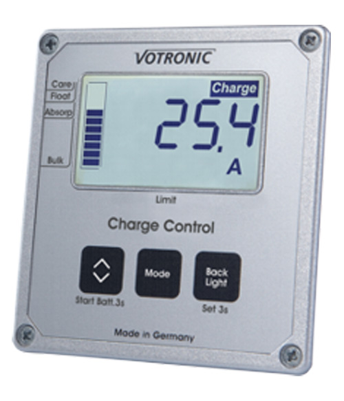 Votronic LCD Charge Control S-VCC for 12 V charge converter - Berger ...