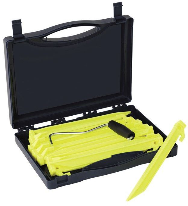 Valigetta di picchetti Outwell Guyline verde luminoso - Berger Camping