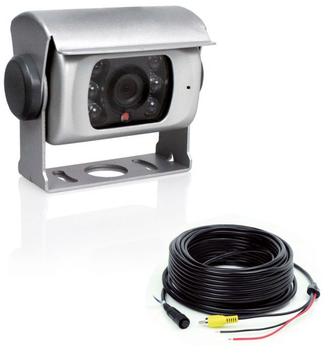Caratec Safety CS100LA camera met IR beamer 20 m aansluitkabel zilver ...