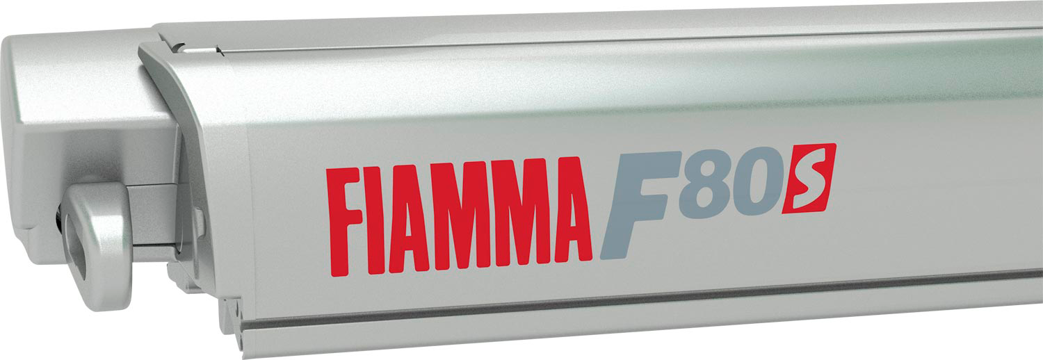 Tendalino Fiamma F80s colore cassetto Titanium colore tessuto Royal ...