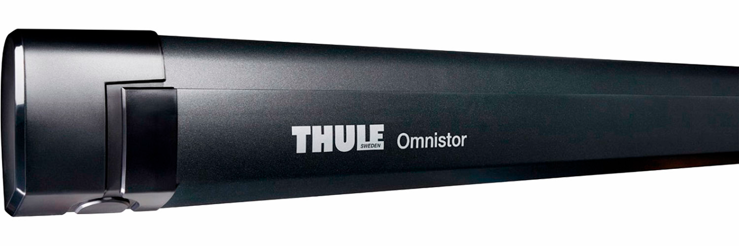 Thule Omnistor 5200 cassetteluifel met motor Antraciet / Mystic Grey ...